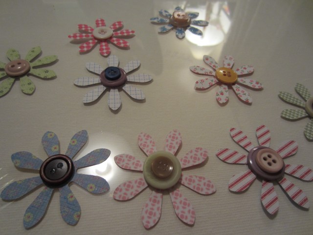 Paper Button Flowers | Busted Button