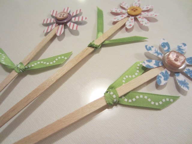 Paper Button Flowers | Busted Button