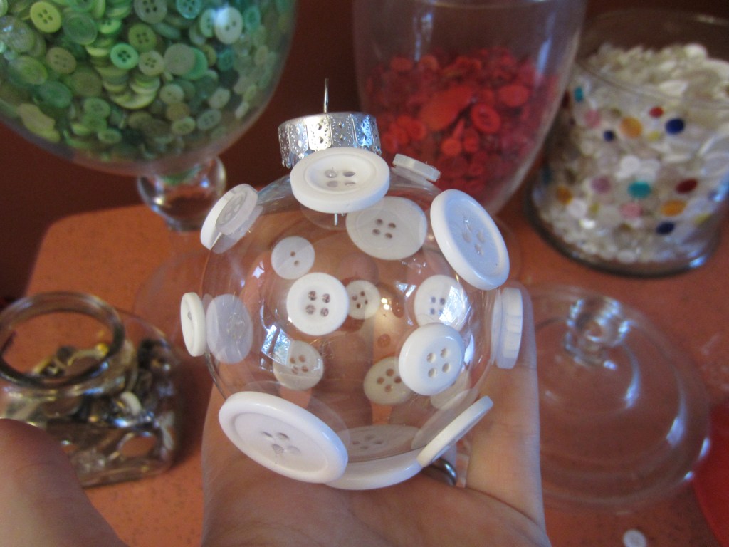 National Button Day! (Button Ball Ornaments) | Busted Button