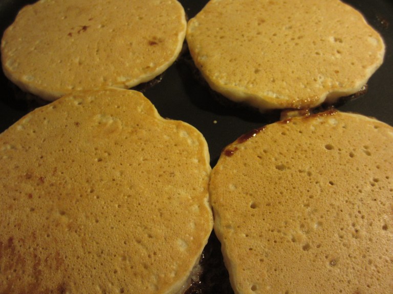 Poop and Pancakes (Cinnamon Roll Pancakes) | Busted Button