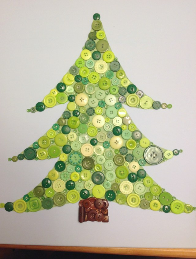 Button Christmas Tree Tutorial | Busted Button